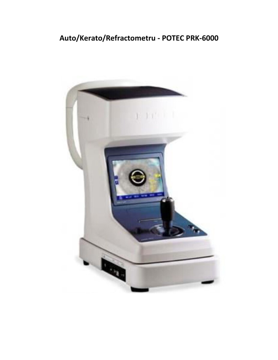 Auto/Kerato/Refractometru – POTEC PRK-6000 – Top Medicale