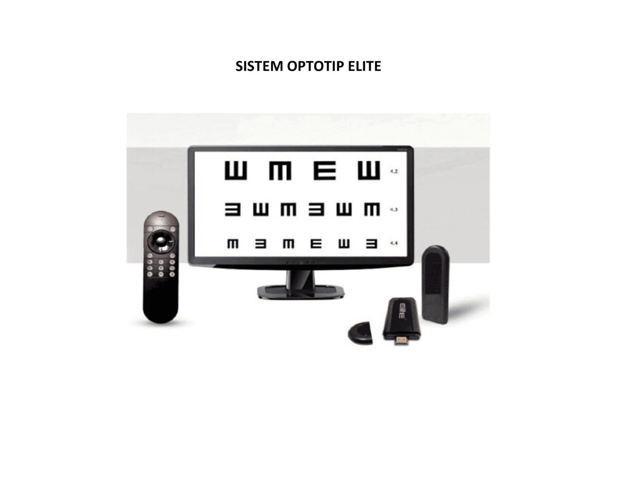 SISTEM OPTOTIP ELITE cu monitor 23″ – Top Medicale