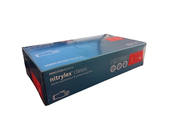 Manusi Nitril Nitrylex nepudrate, marime L – Top Medicale